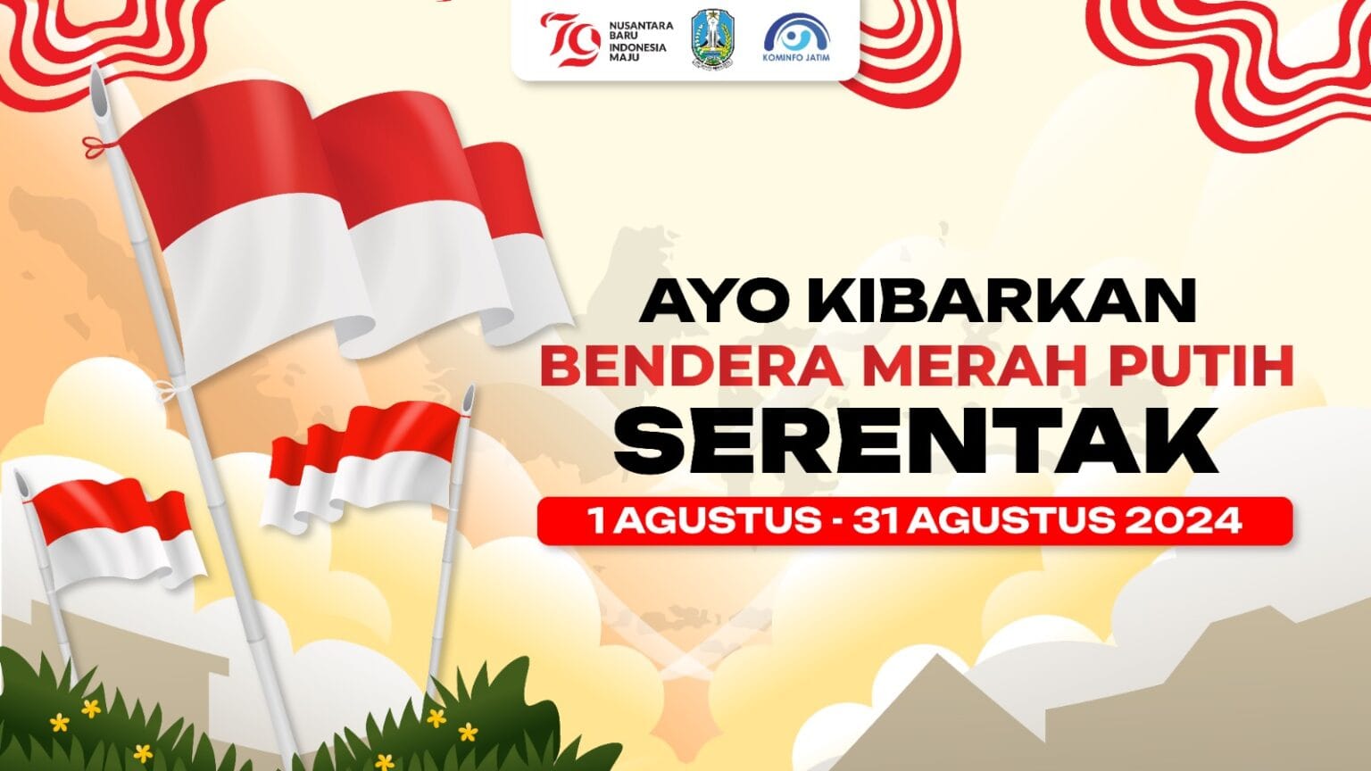 Sambut HUT Kemerdekaan RI Ke-79. Ini Cara Memasang Bendera Merah Putih Yang Benar - Rakyatindependen